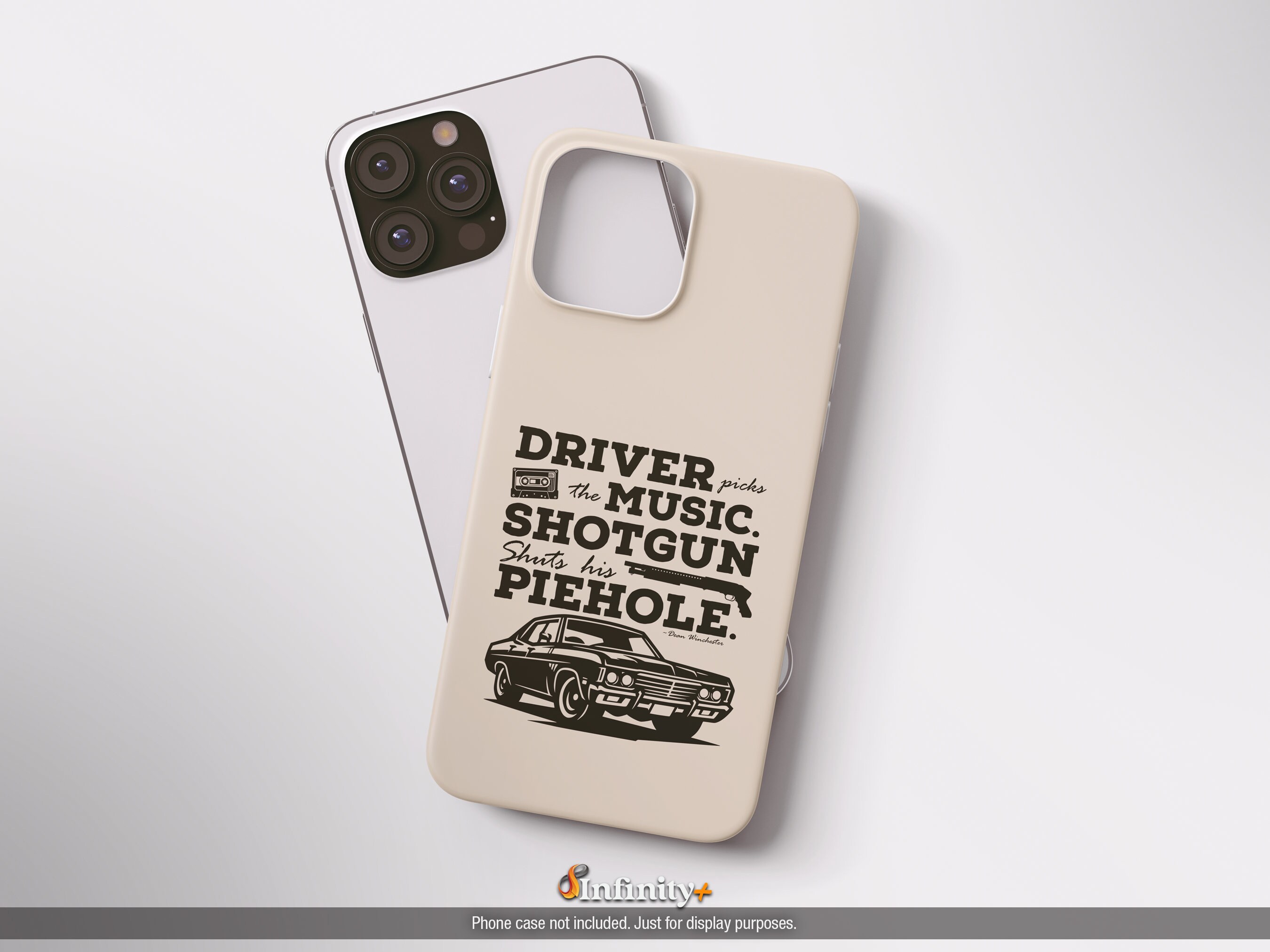 Supernatural Dean Winchester SVG, Driver Picks Music Shotgun Piehole ...