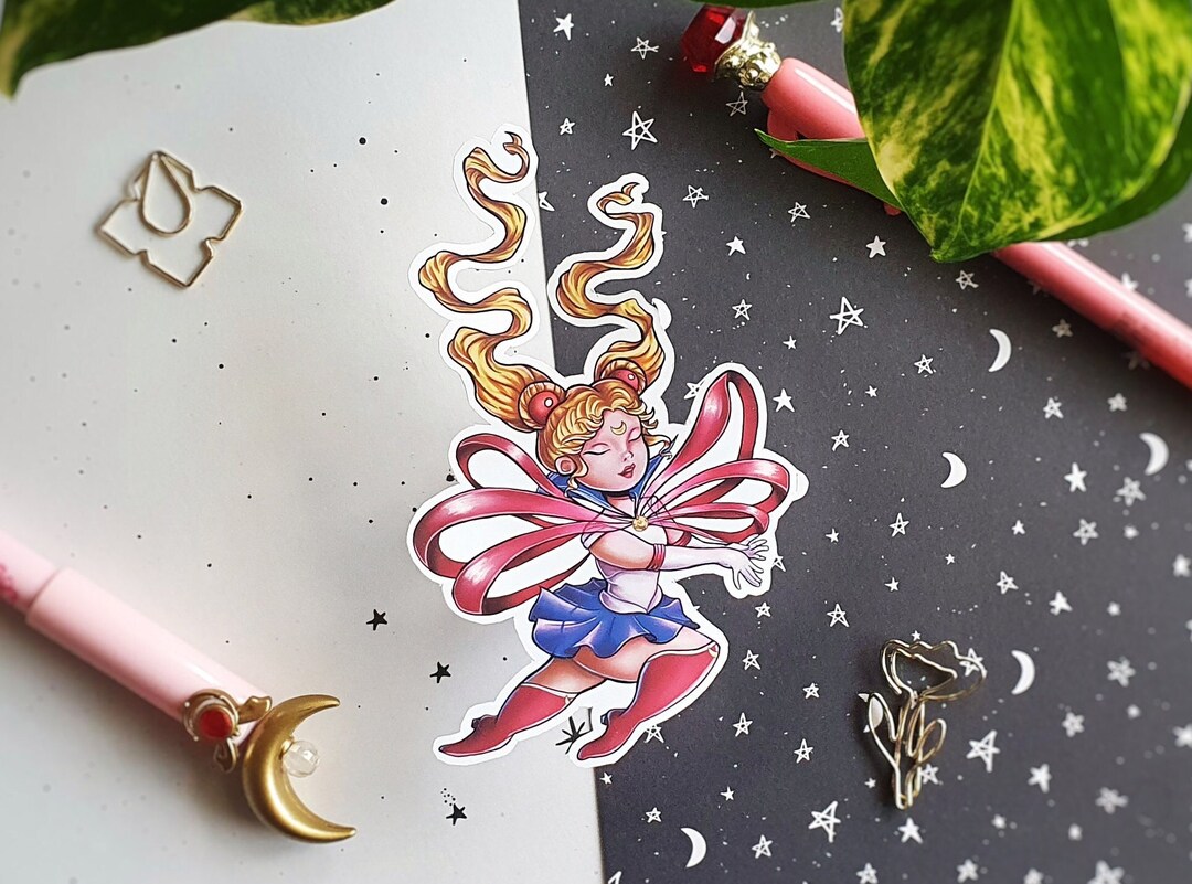 Sailor Moon Magical Girl Transformation | Vinyl Die Cut Art Sticker ...