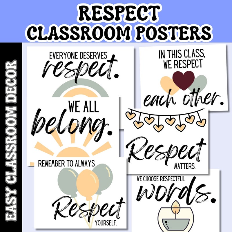 Respect Poster - Etsy