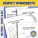 RESPECT WORKSHEETS - Social Emotional Learning, Teaching Respect ...