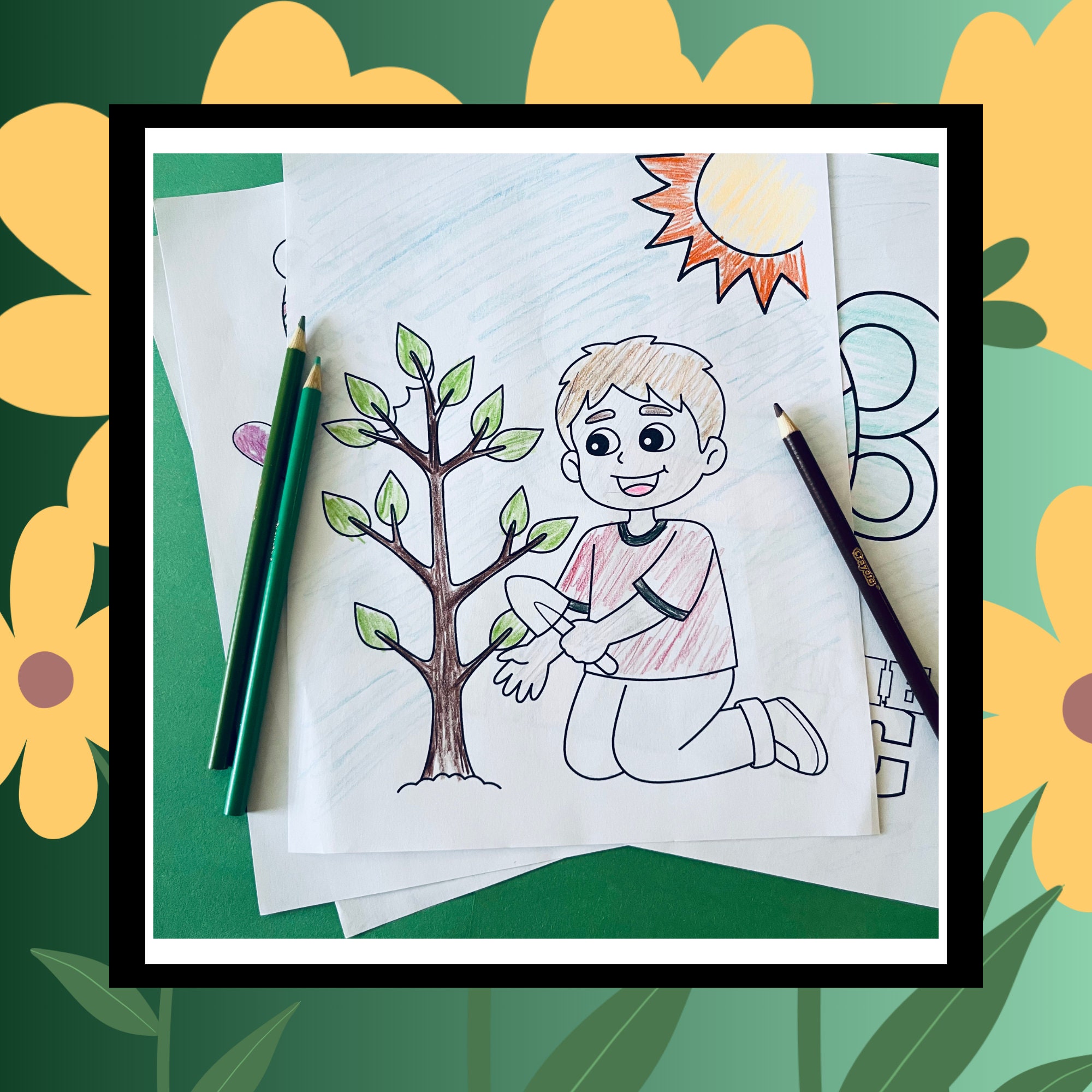 EARTH DAY Coloring Pages - Coloring Sheets for Early Finishers ...