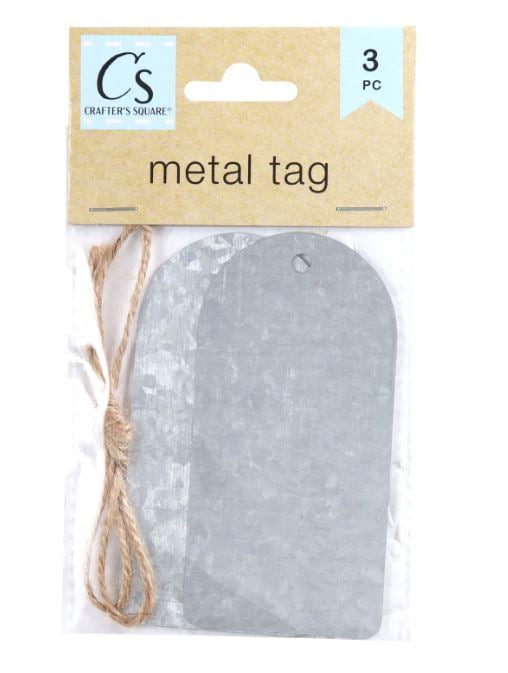 Galvanized Metal Tag Blanks - Etsy