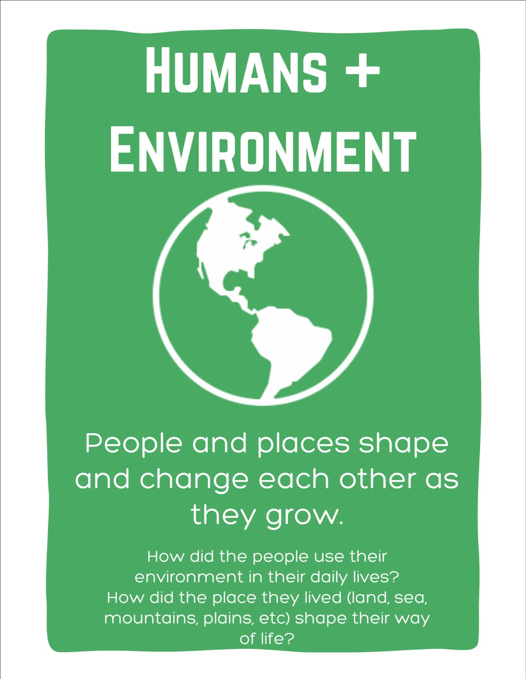 AP World History Theme Posters - Etsy