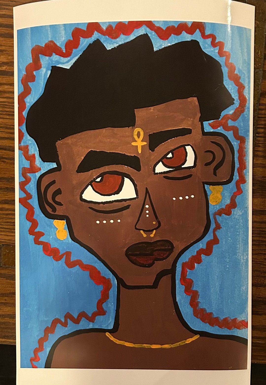 Afro Vibration Art Print - Etsy
