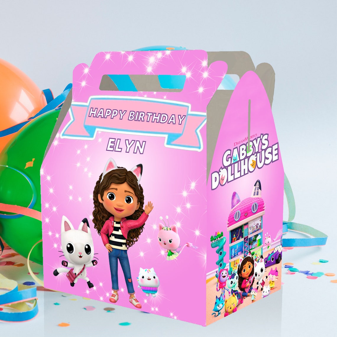 Personalized Gabby's Doll Party Favor Boxes - Etsy