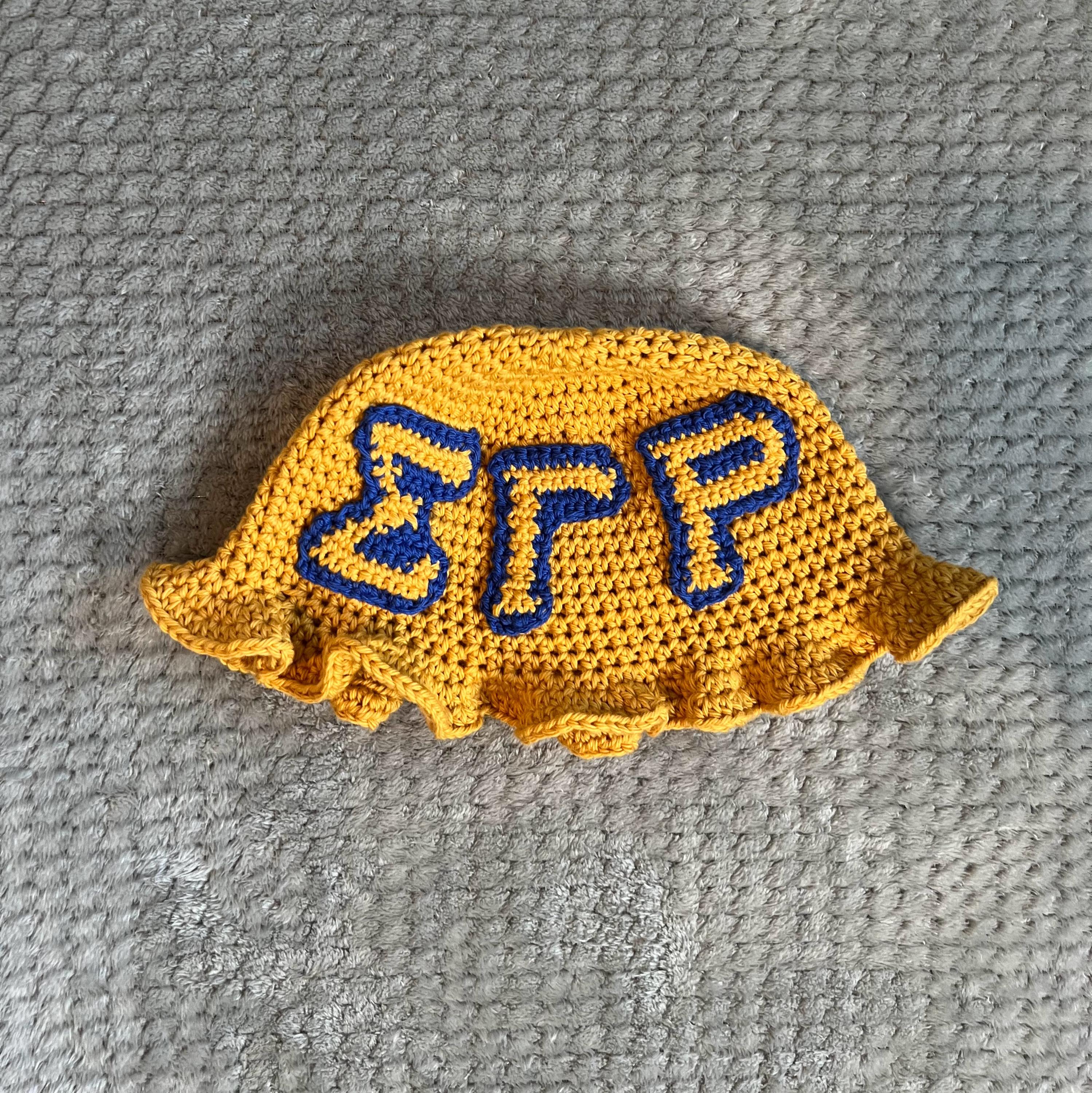 Sigma Gamma Rho (D9 Sorority) Crochet Bucket Hat - Etsy