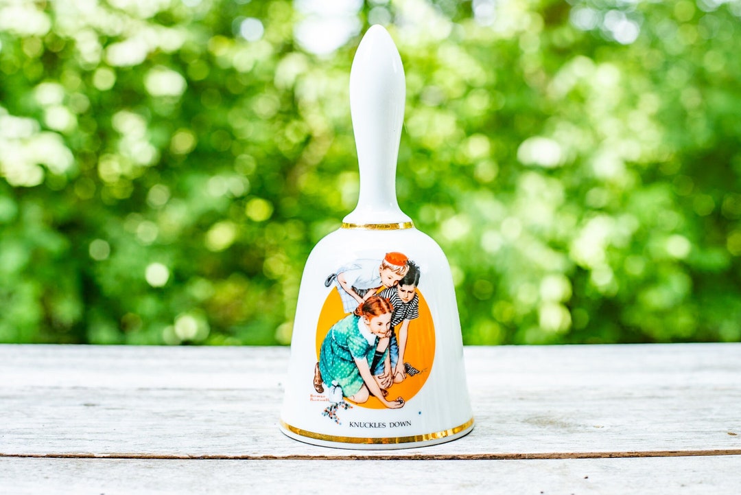 Norman Rockwell Limited Edition Bell Series knuckles Down Saturday ...