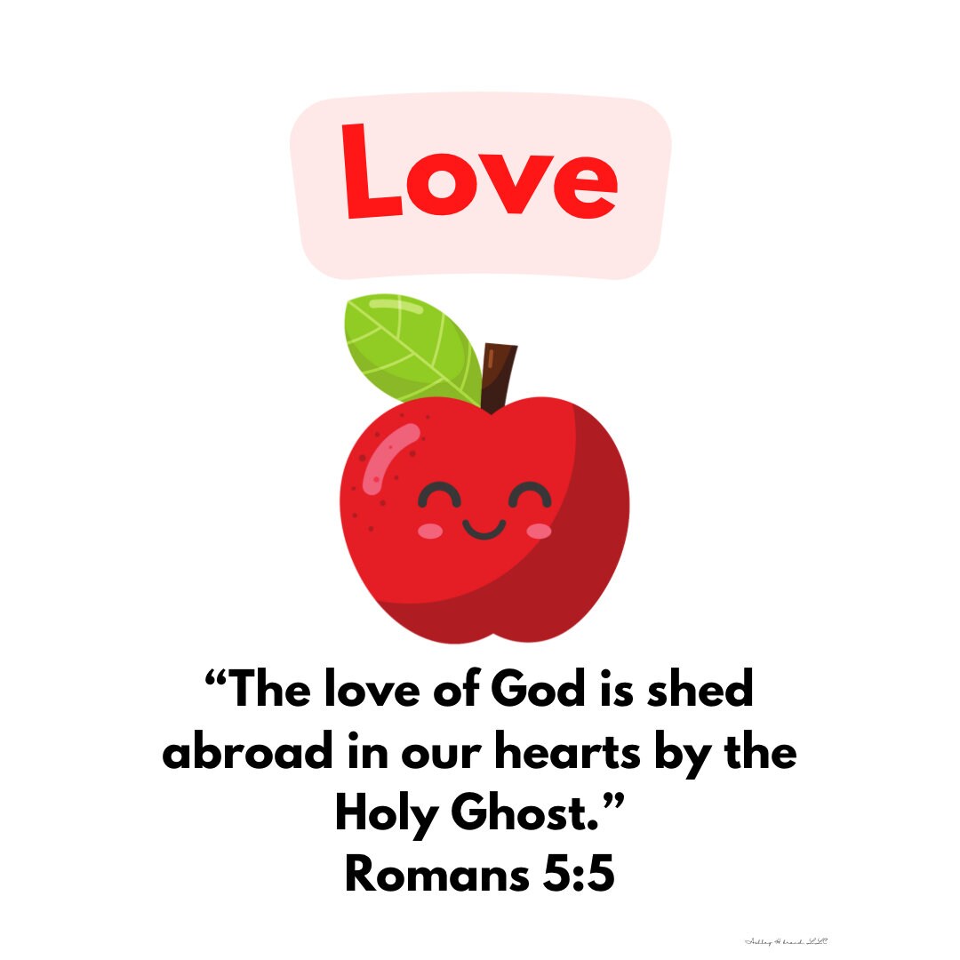 Fruit Of The Spirit Printable Etsy