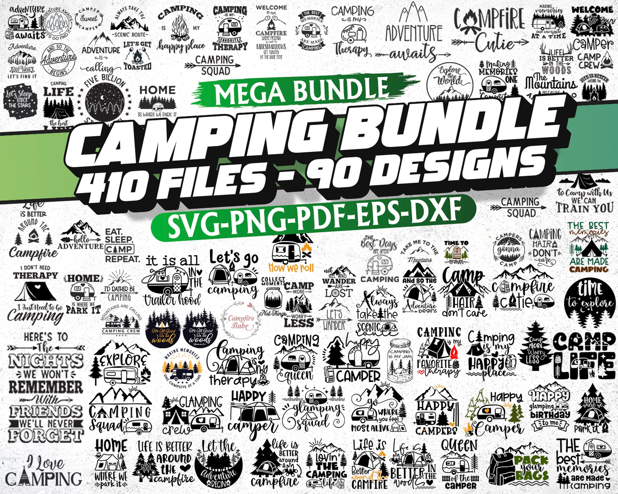 Camping SVG Bundle Camp Life Svg Camp SVG Camper Svg - Etsy Canada