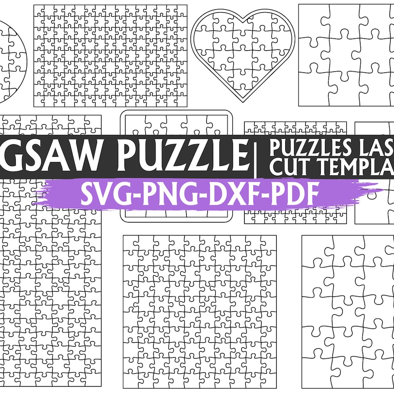 Laser Cut Puzzle - Etsy