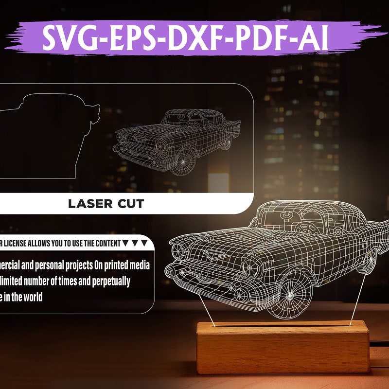 Car Lamp - Etsy