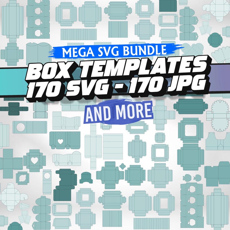 Boxes Template File - Etsy UK