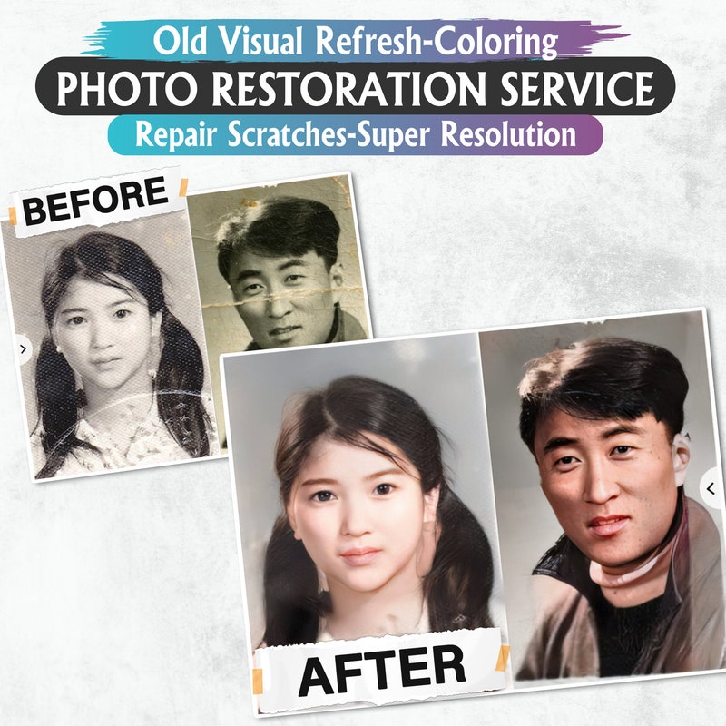 Old Photo Restoration - Etsy