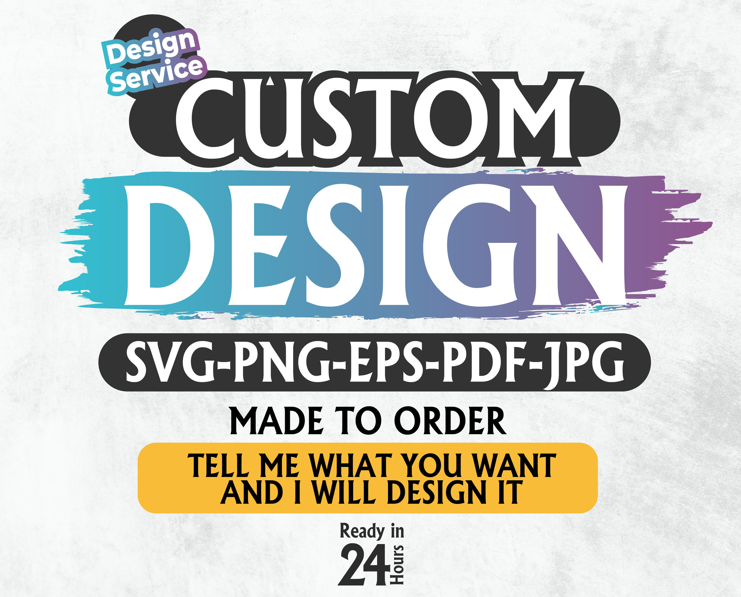Custom SVG Design: Logo to Vector Conversion (digital Files) - Etsy