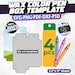 Crayon Box Template: DIY Party Favor, Canva Editable (digital Download ...