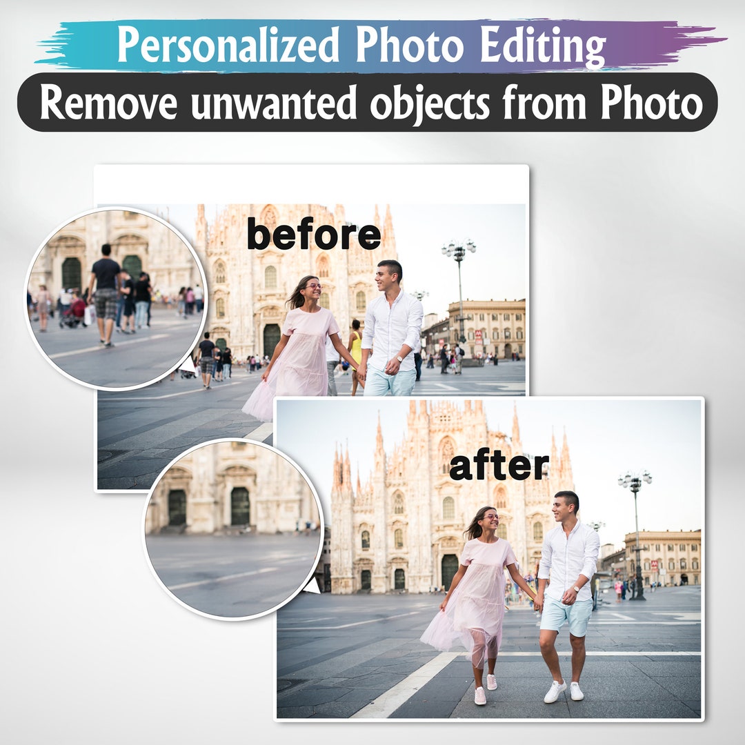 Photo Editing: Remove Objects or People (digital File) - Etsy