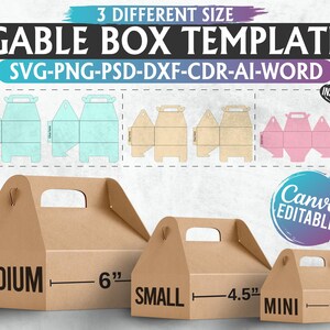 11 Box Templates Mega Bundle | Svg, Eps, Pdf, Dxf, Cutting Files | Gift ...