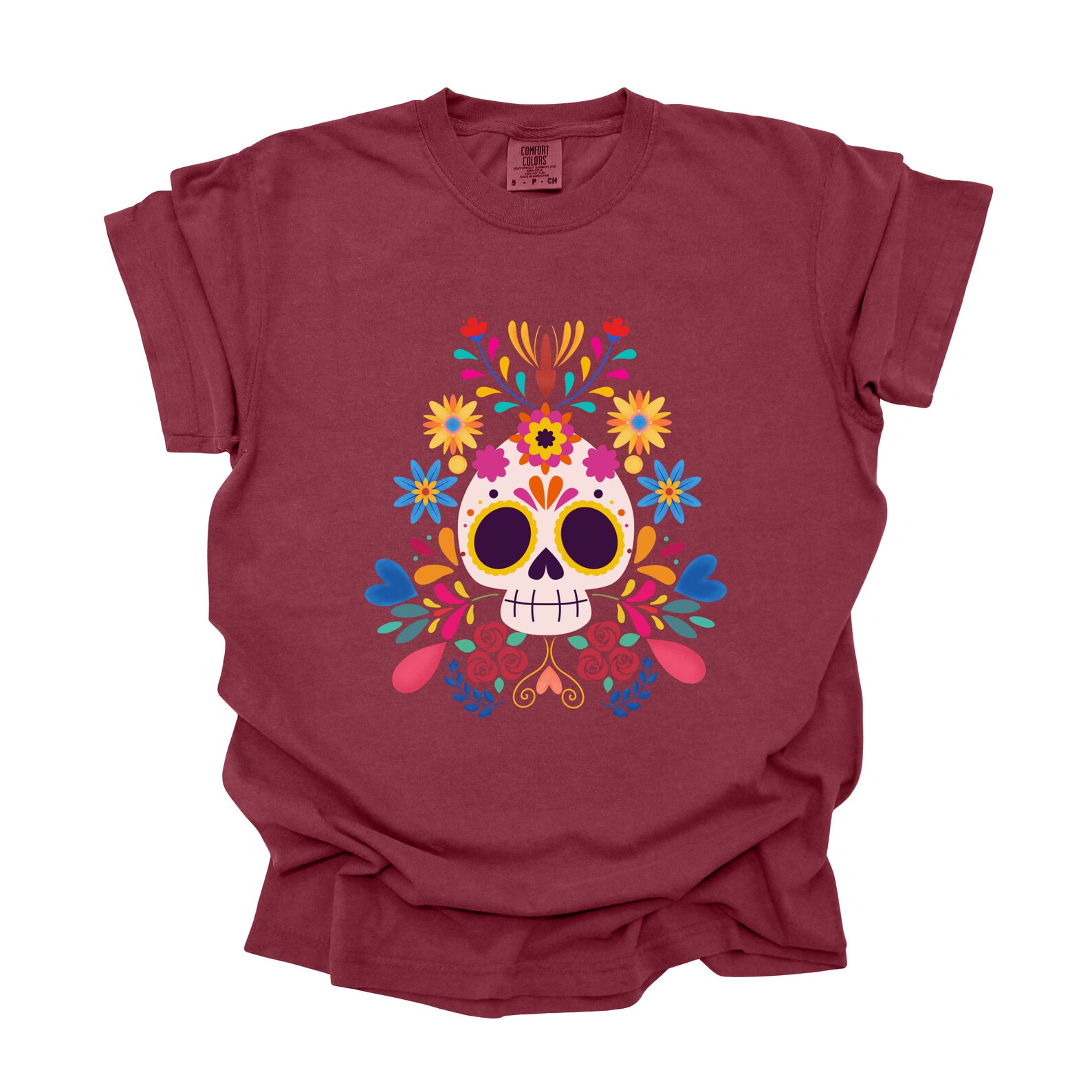 Dia De Los Muertos Shirt Day of the Dead Tee Sugar Skull T - Etsy