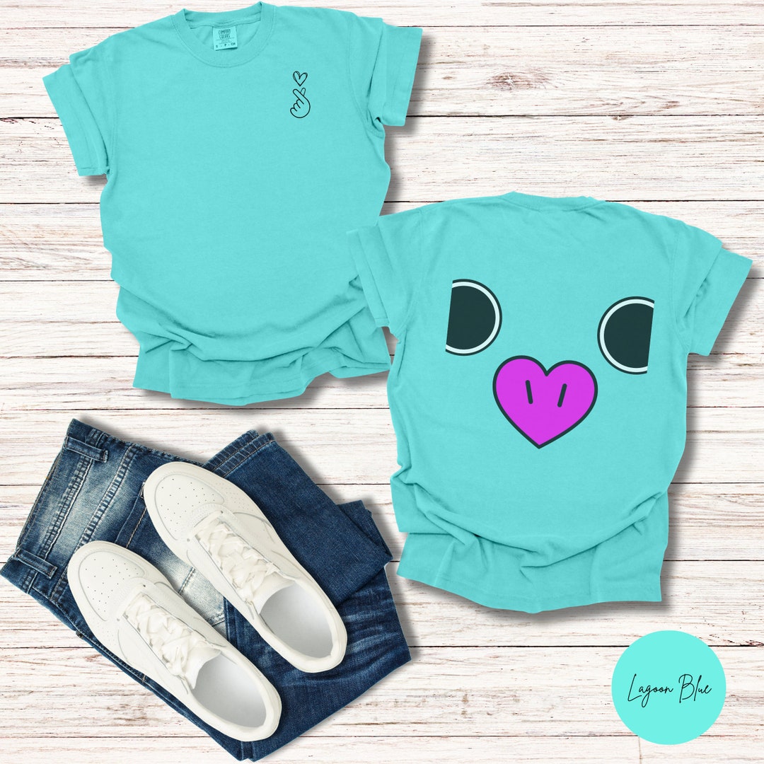 BT21 Inspired Mang Shirt, BTS Army Merch, BT21 Merch, K-pop Shirt ...