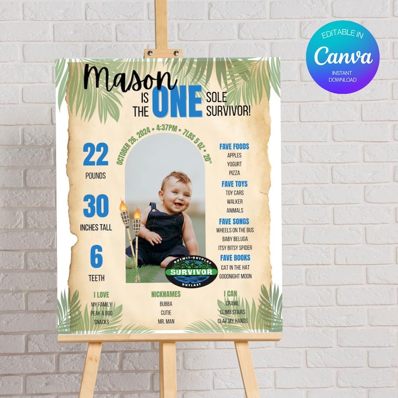 Survivor Themed Signs - Etsy