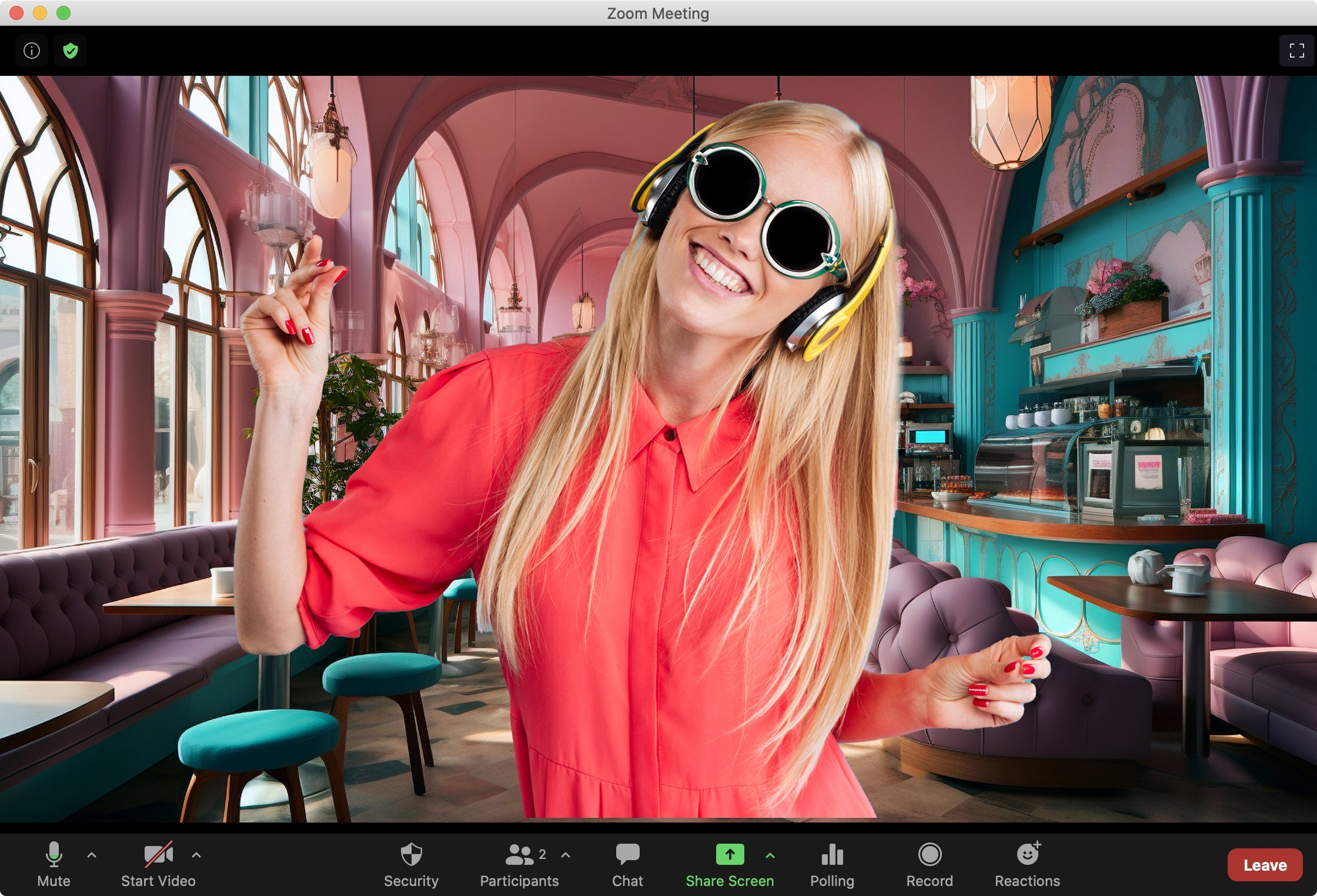 Barbie Inspired Virtual Background | Zoom Background | Digital ...