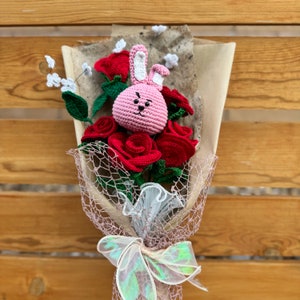 Crochet BT21 Bouquet | BTS ARMY Bouquet - Etsy