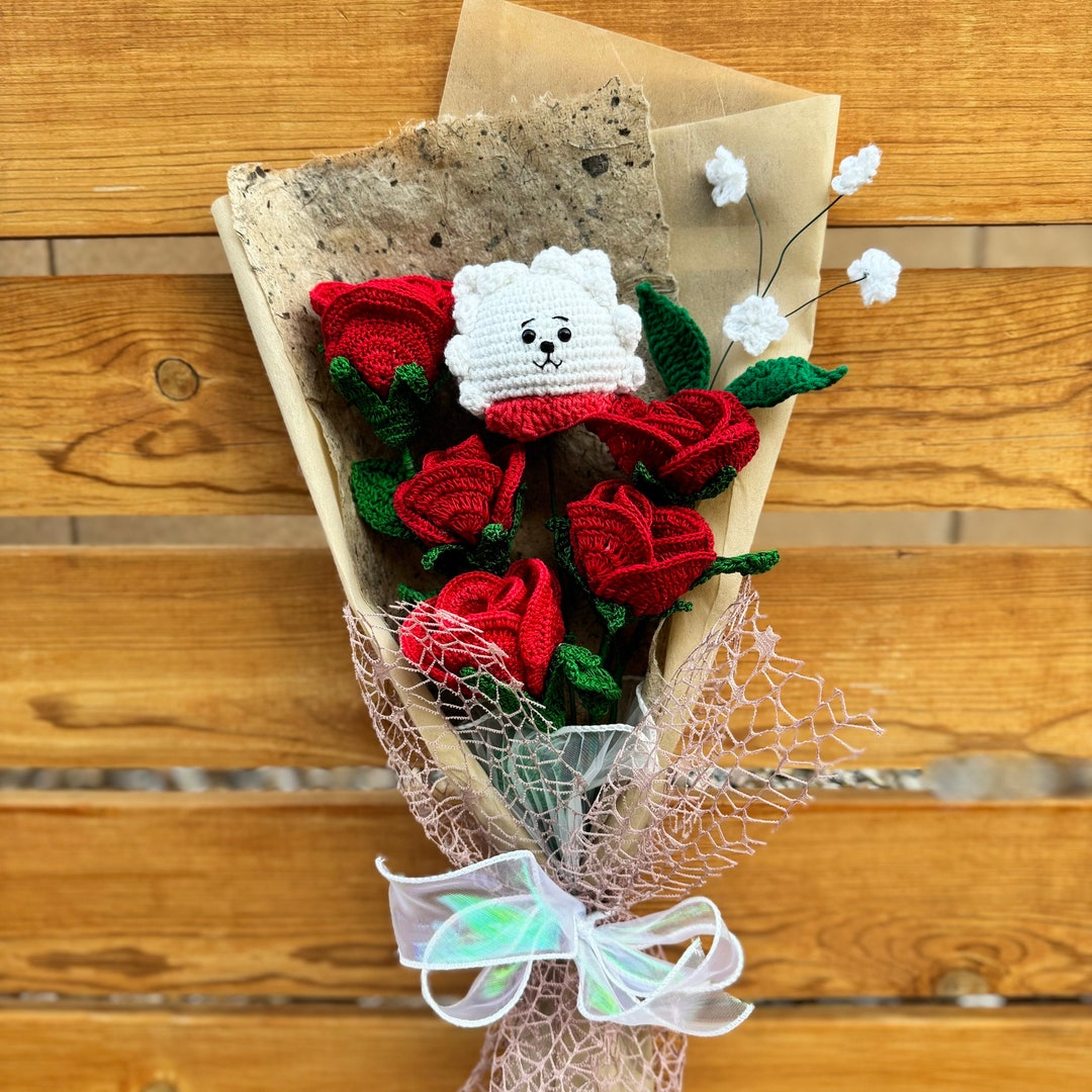 Crochet BT21 Bouquet | BTS ARMY Bouquet - Etsy