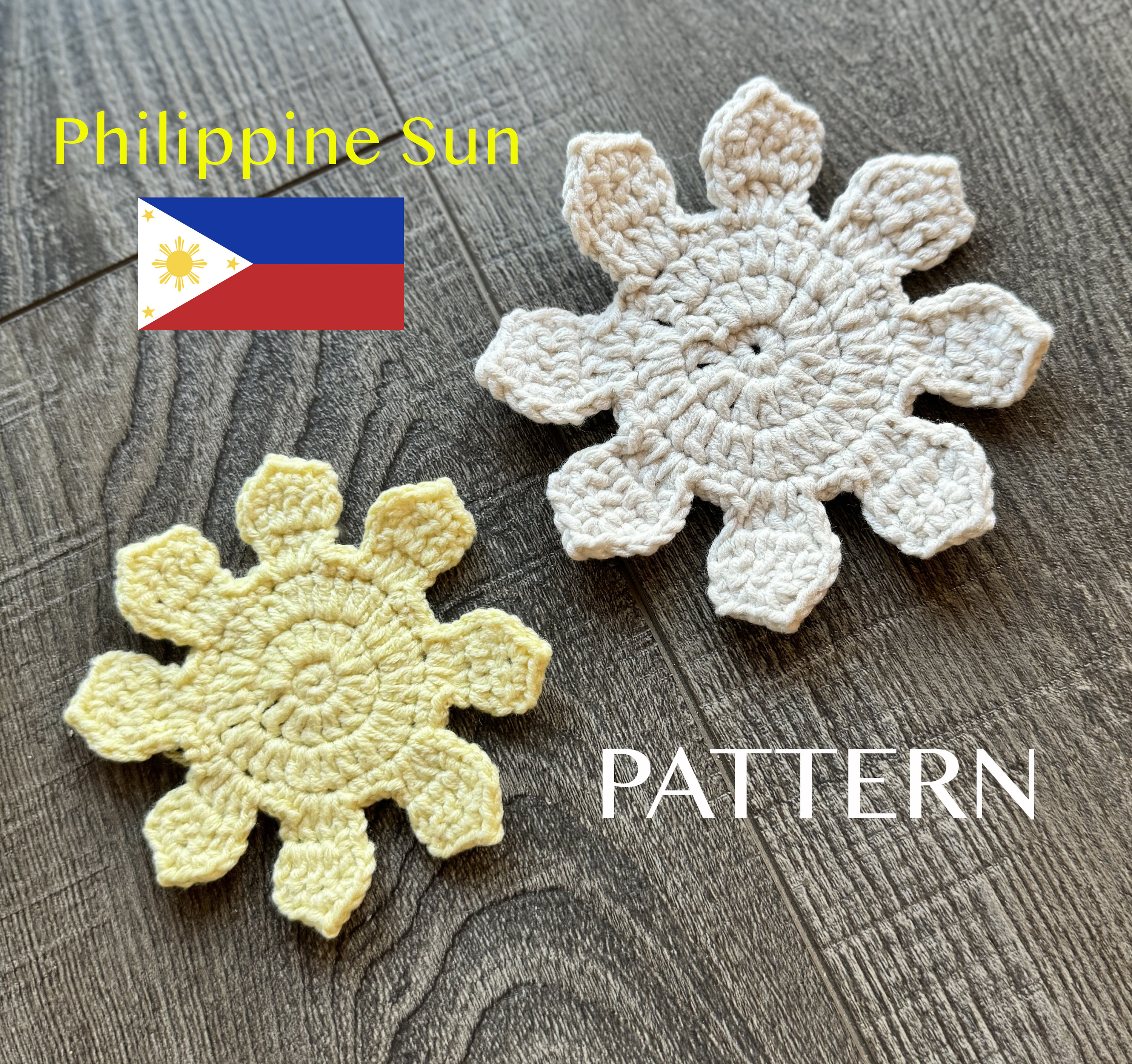 Philippine Star Crochet Pattern | Digital Download or Printable Pattern ...