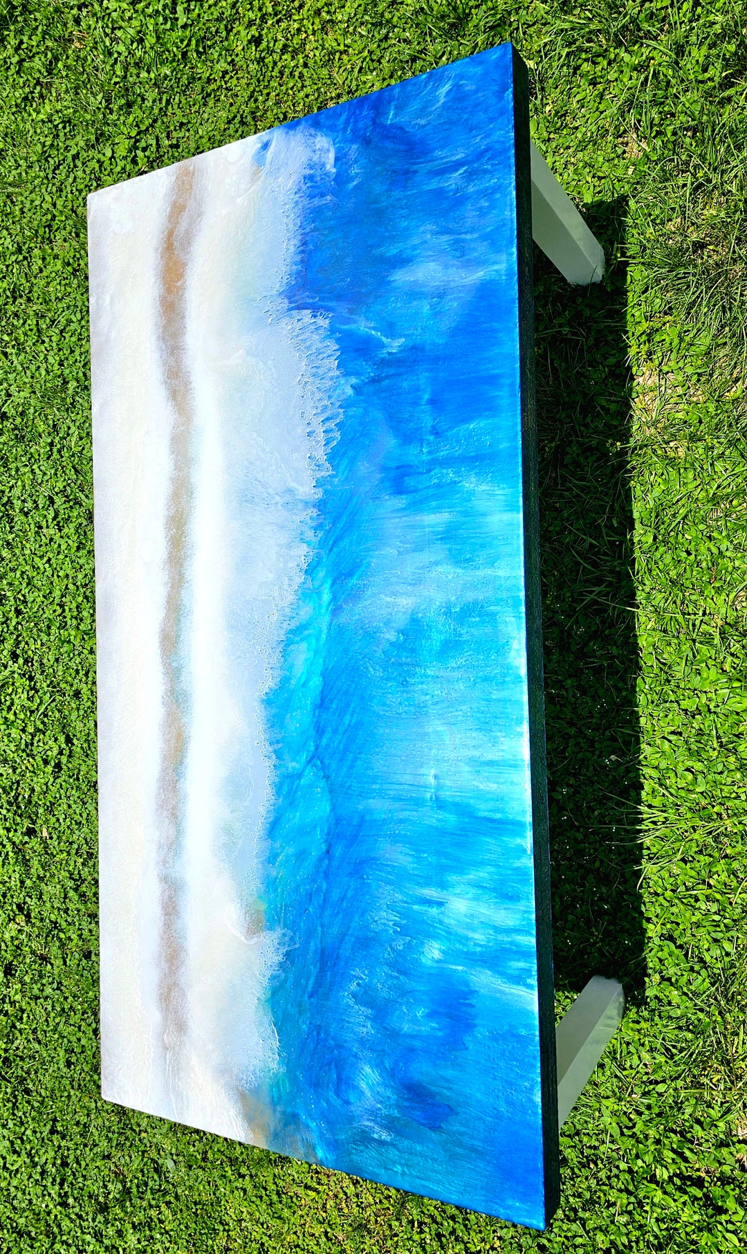 Beach Epoxy Table - Etsy