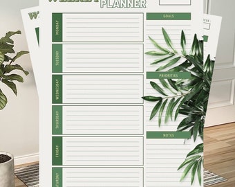 Printable Pharmacy: Digital Weekly Planner Stay Organized Stay Cute ...