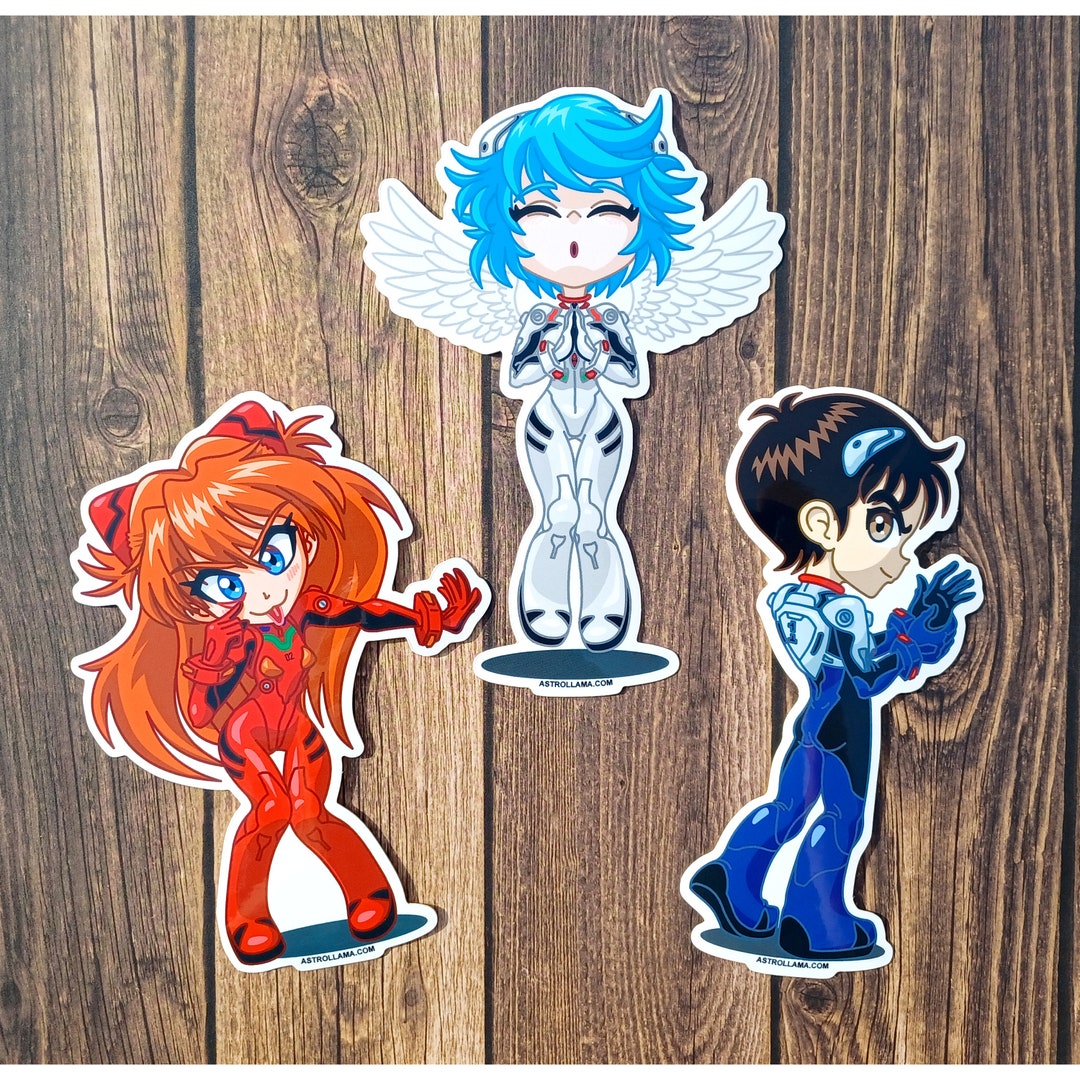 Geofront Buddies: Sticker Series EVA-001 - Etsy