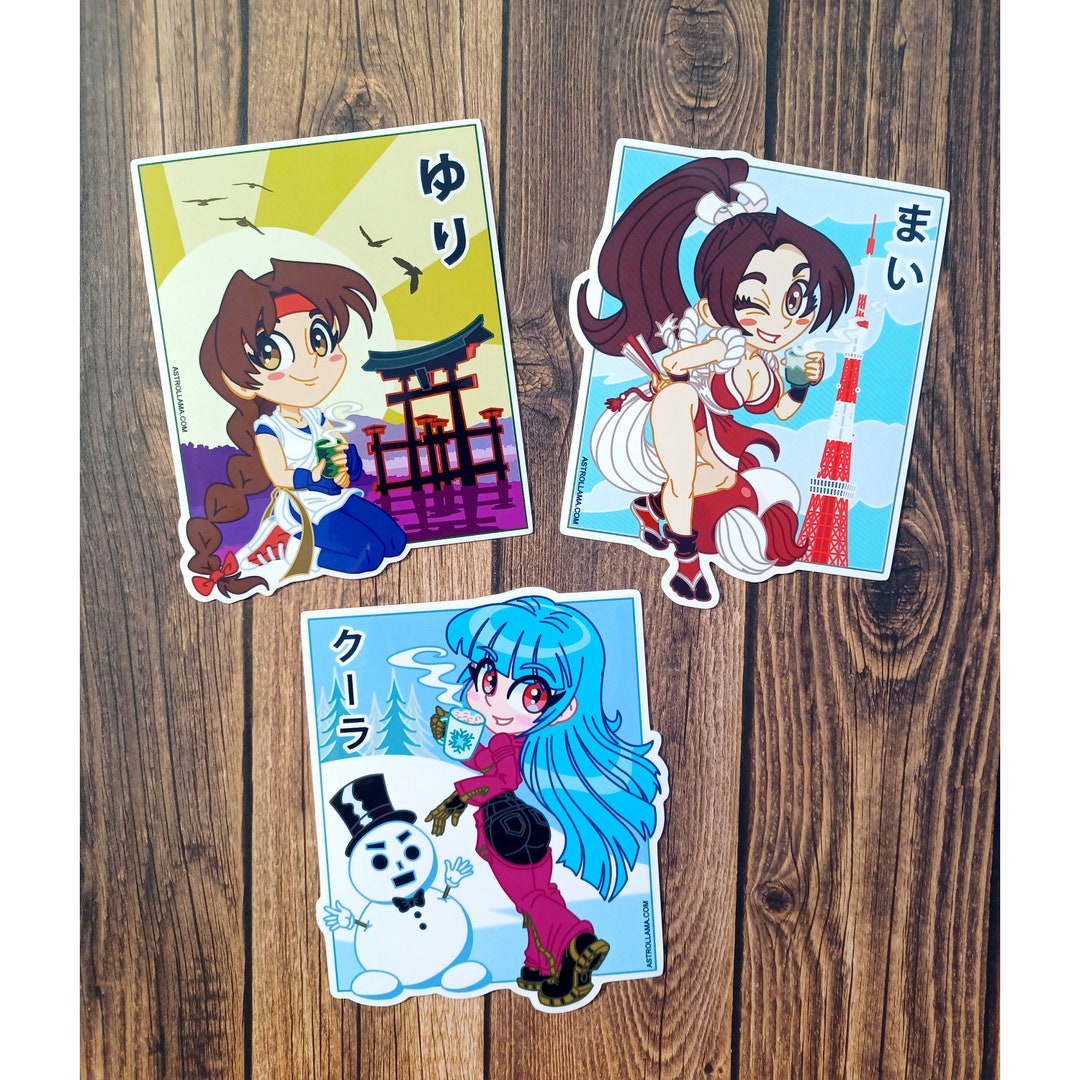 Tea Fighters: Sticker Series SNK-001 - Etsy