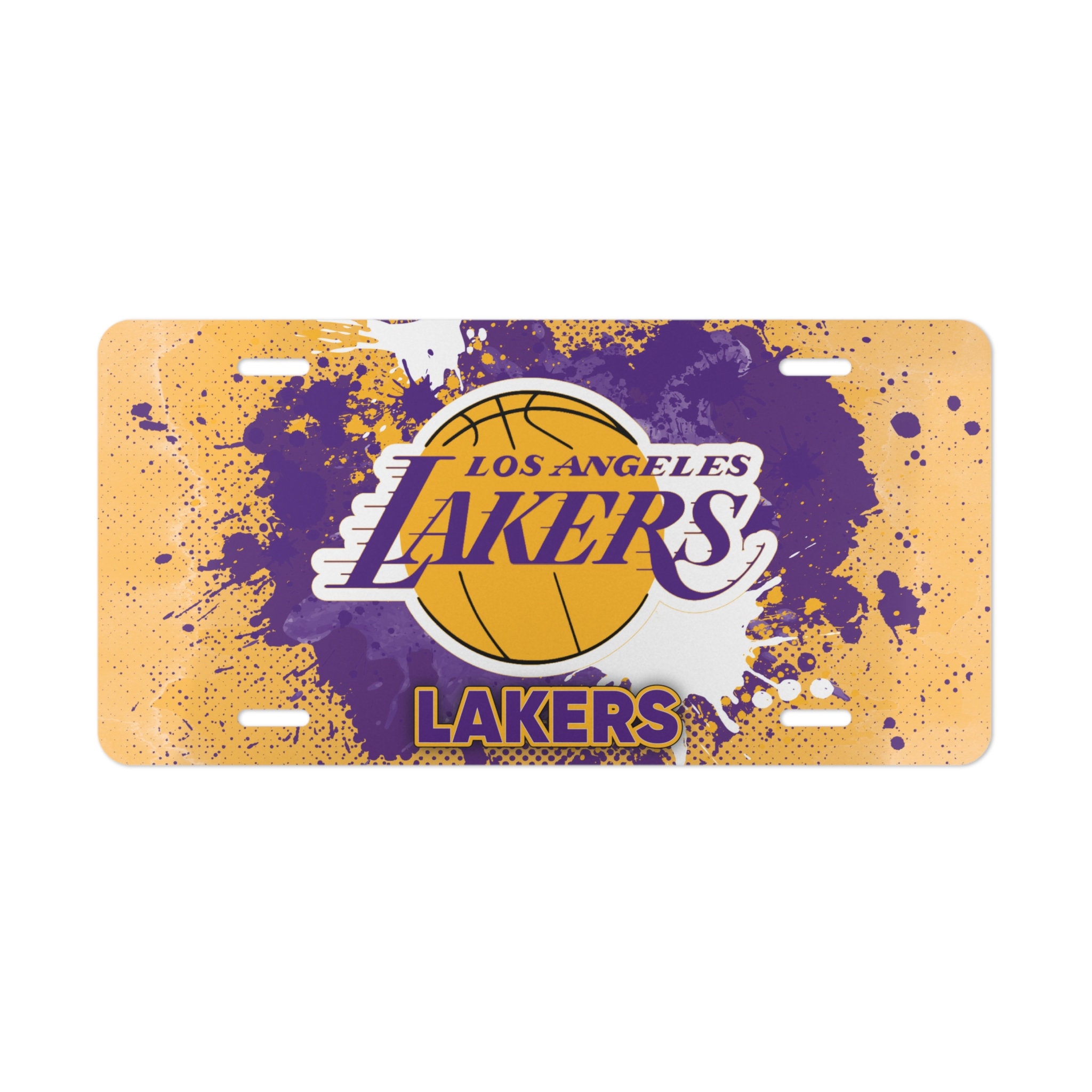 Los Angeles Lakers Vanity License Plate for Basketball Fan. Lakers ...