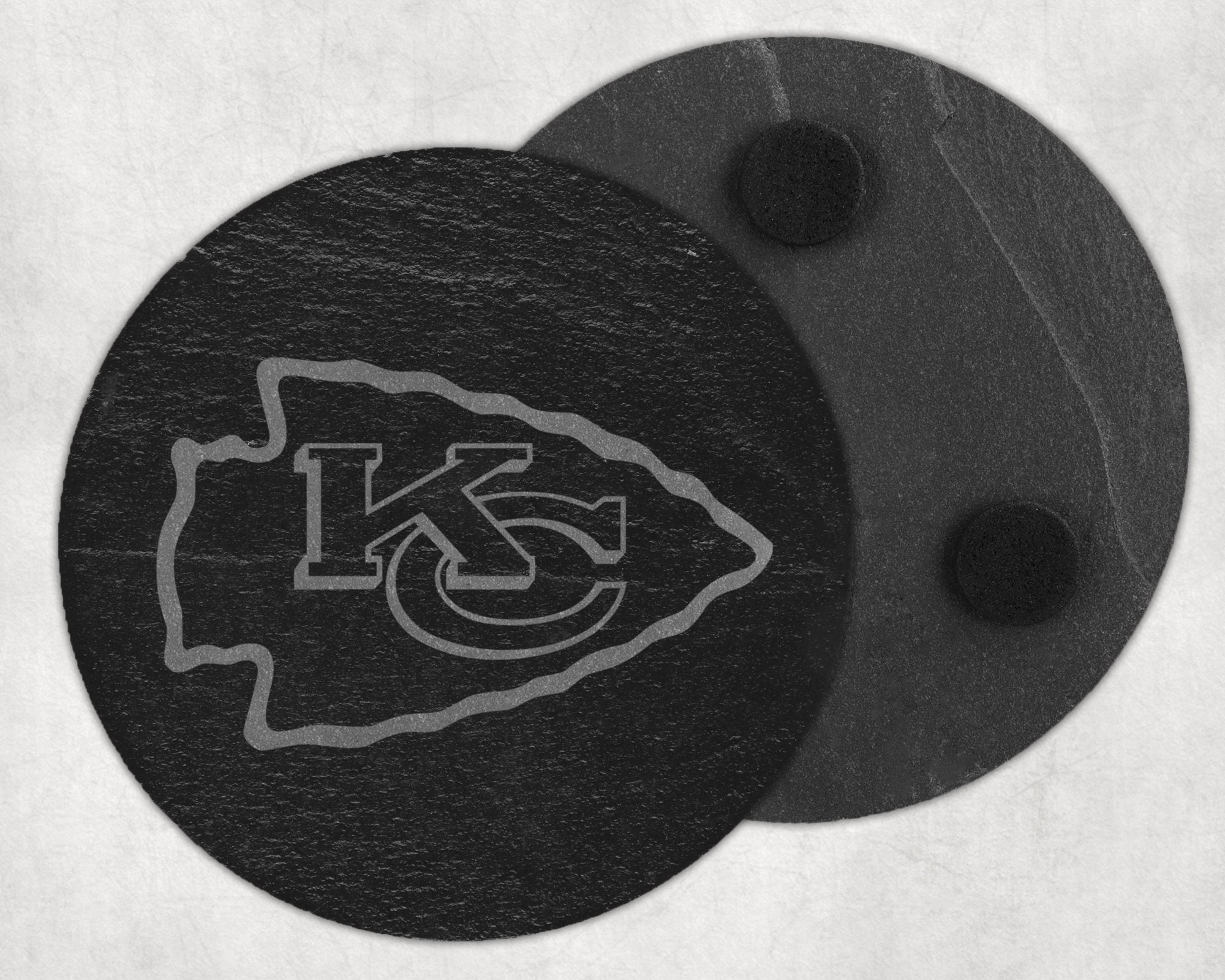 Kansas City Chiefs Slate Coaster (set of 6) Gift. - Etsy