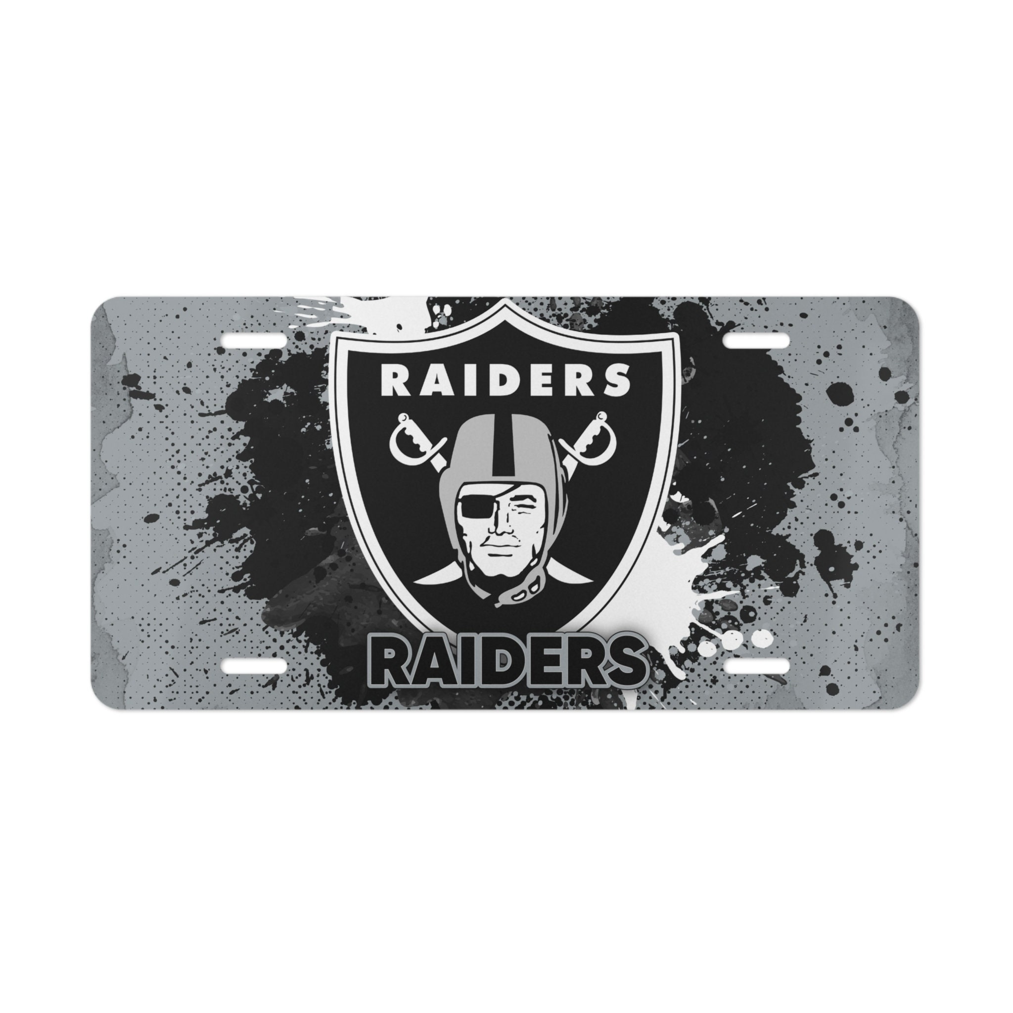 Las Vegas Raiders Vanity License Plate for Football Fan. Raiders ...