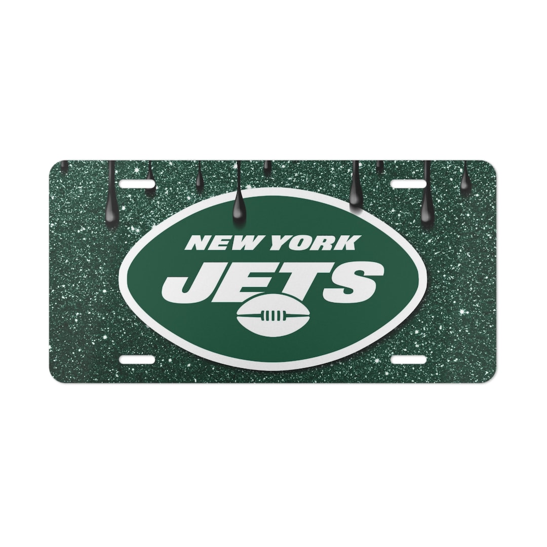 Aluminum Vanity License Plate. New York Jets Vanity License Plate. - Etsy
