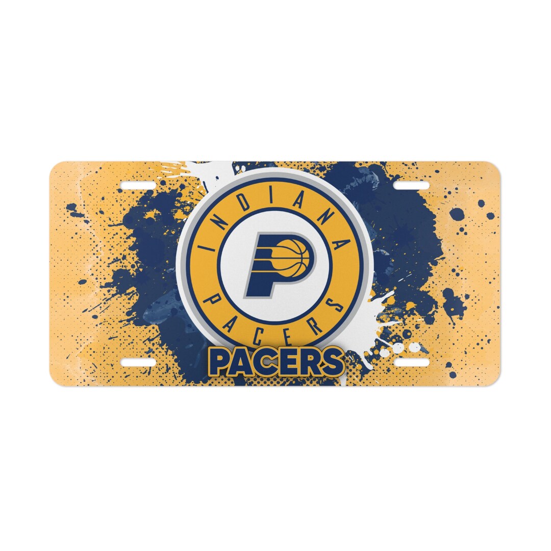 Indiana Pacers Vanity License Plate for Basketball Fan. Pacers Aluminum ...