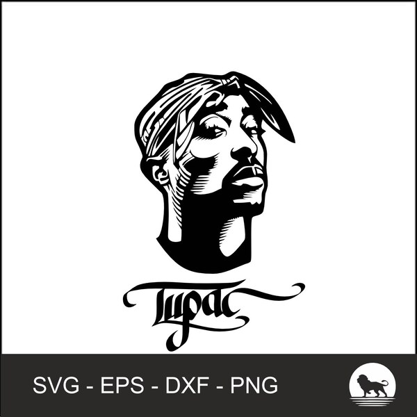 Tupac Svg - Etsy