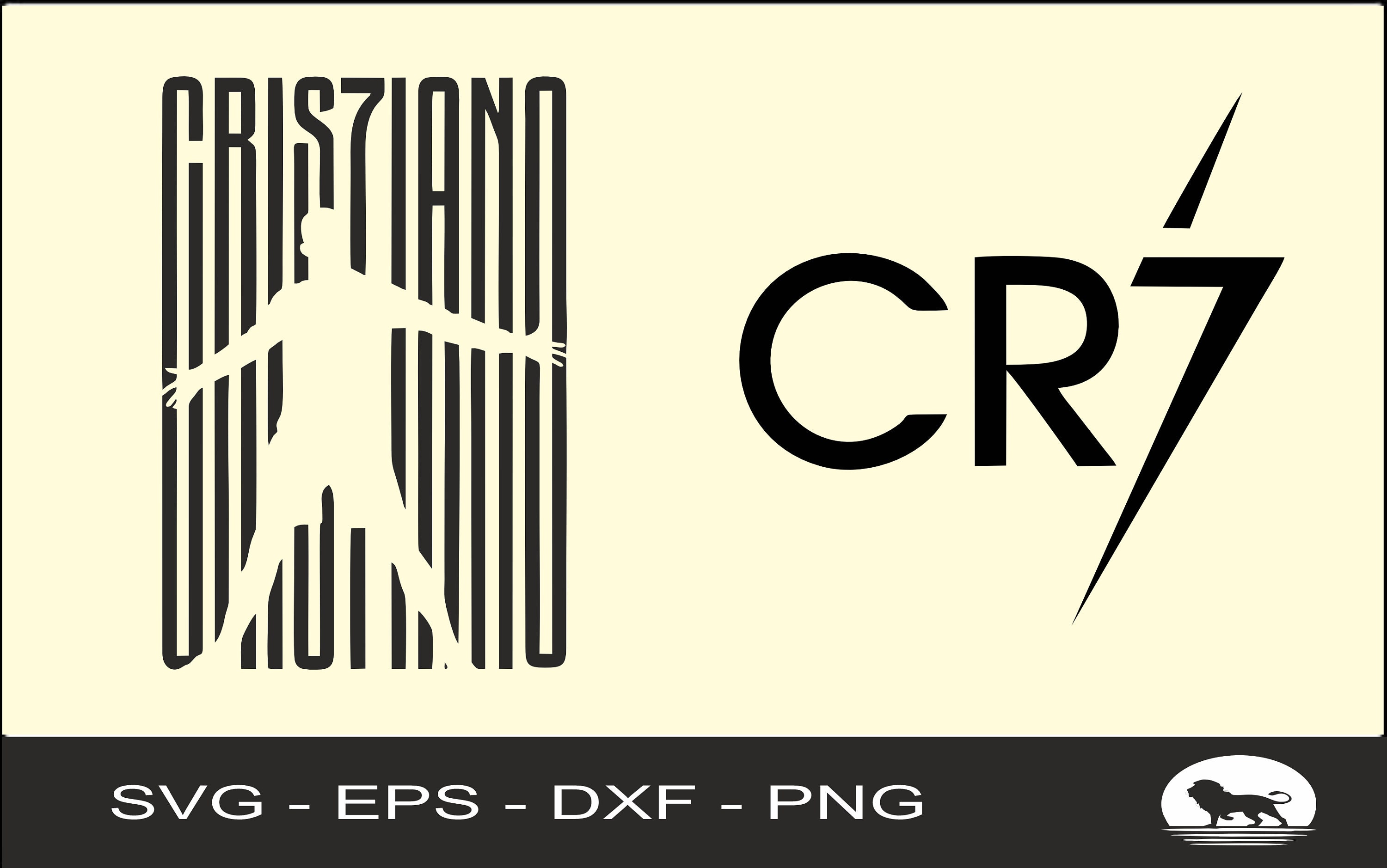 Cristiano Ronaldo Svg CR7 Svg Laser Cut Files Cricut - Etsy Canada