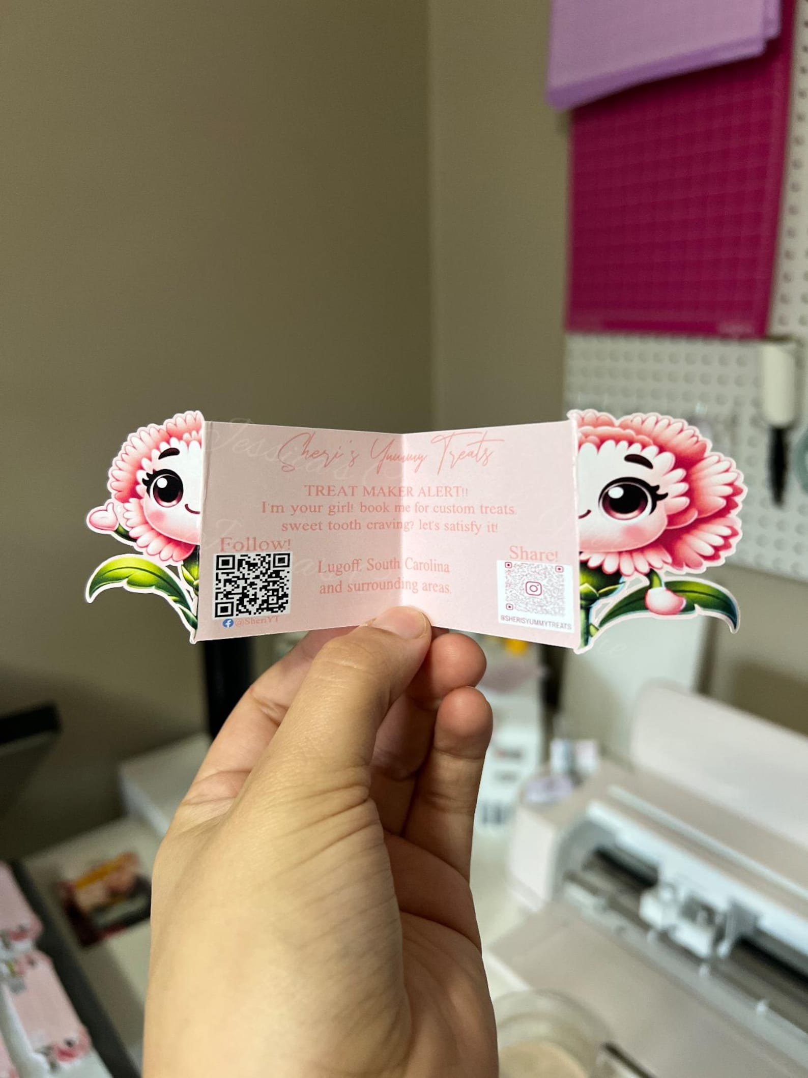 Customized Foldable Business Cards. - Etsy