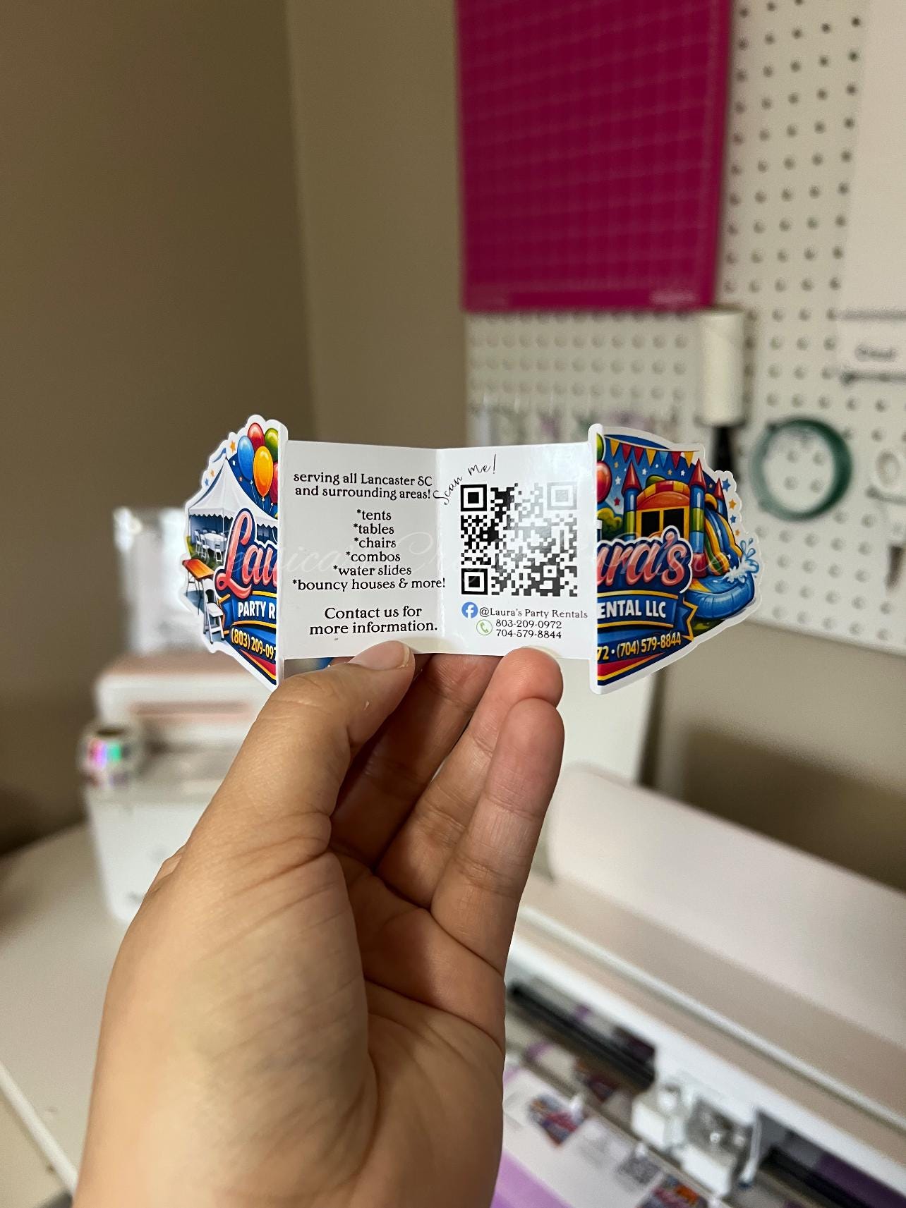 Customized Foldable Business Cards. - Etsy