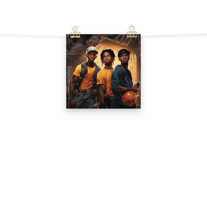 Builders Poster - Etsy