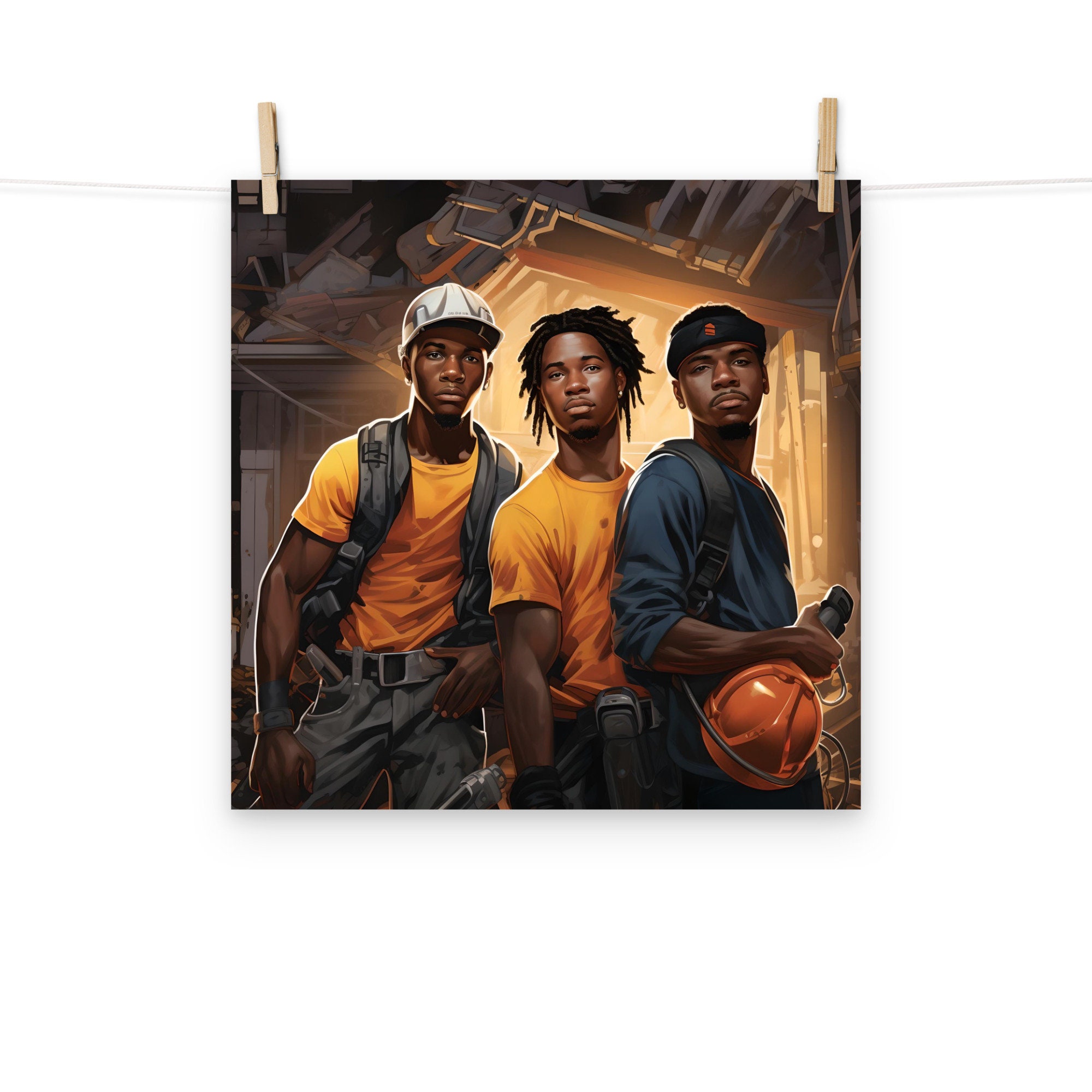 Builders Poster - Etsy