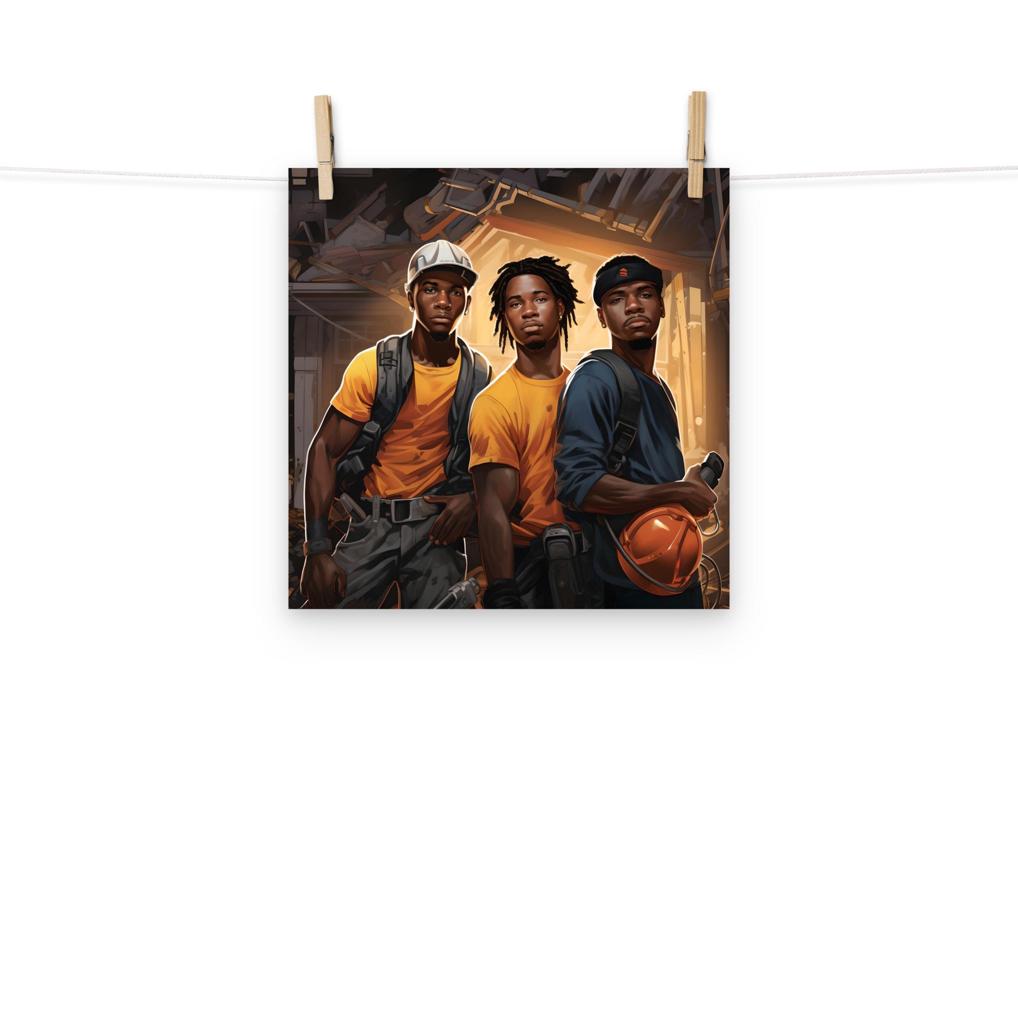 Builders Poster - Etsy