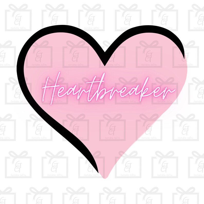 Heartbreaker SVG, PNG, Digital Download - Etsy