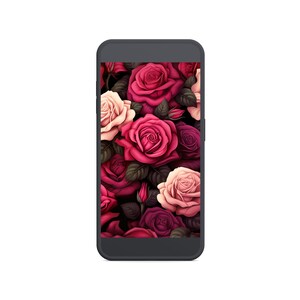 Roses Phone Wallpaper, Digital Download - Etsy