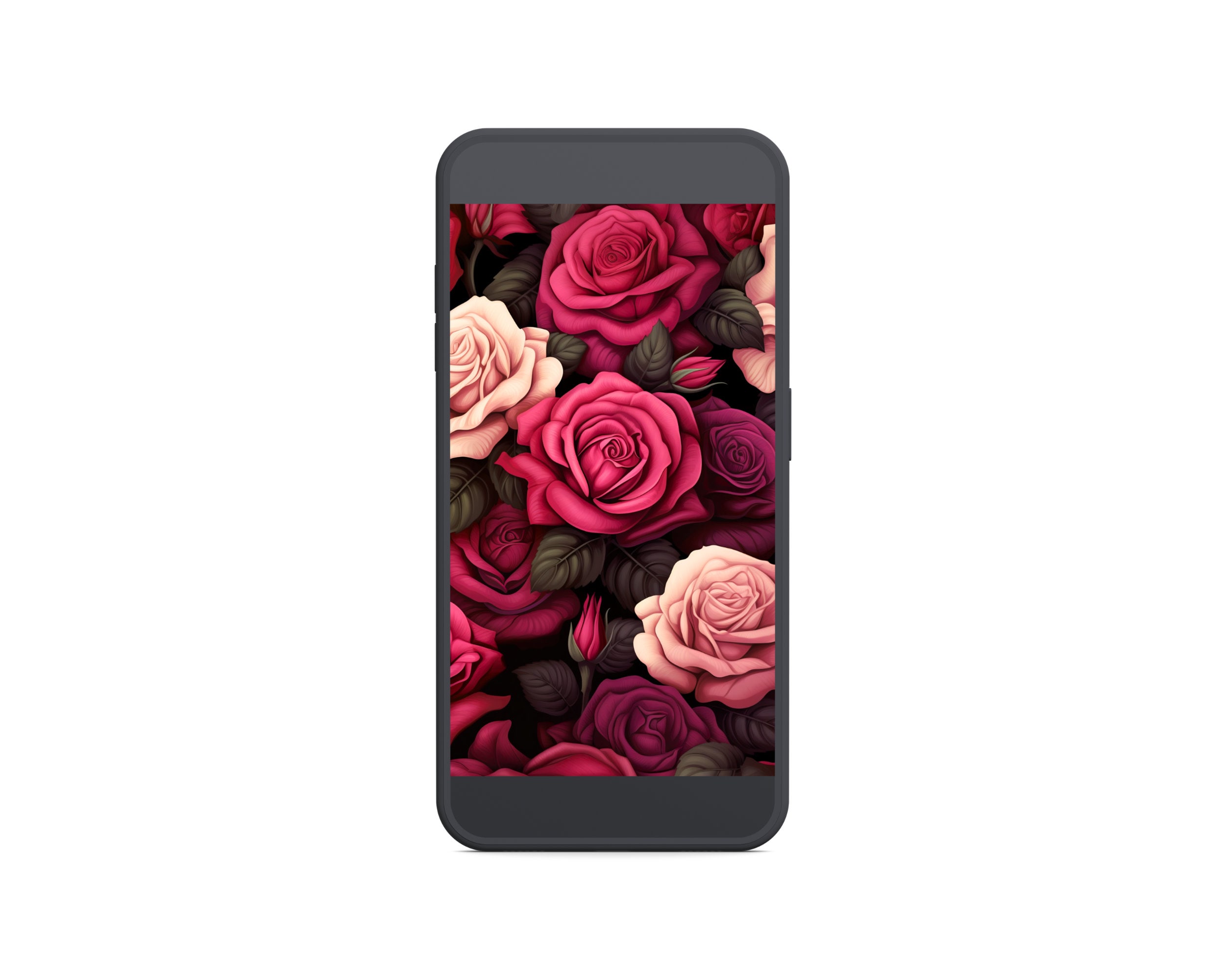 Roses Phone Wallpaper, Digital Download - Etsy