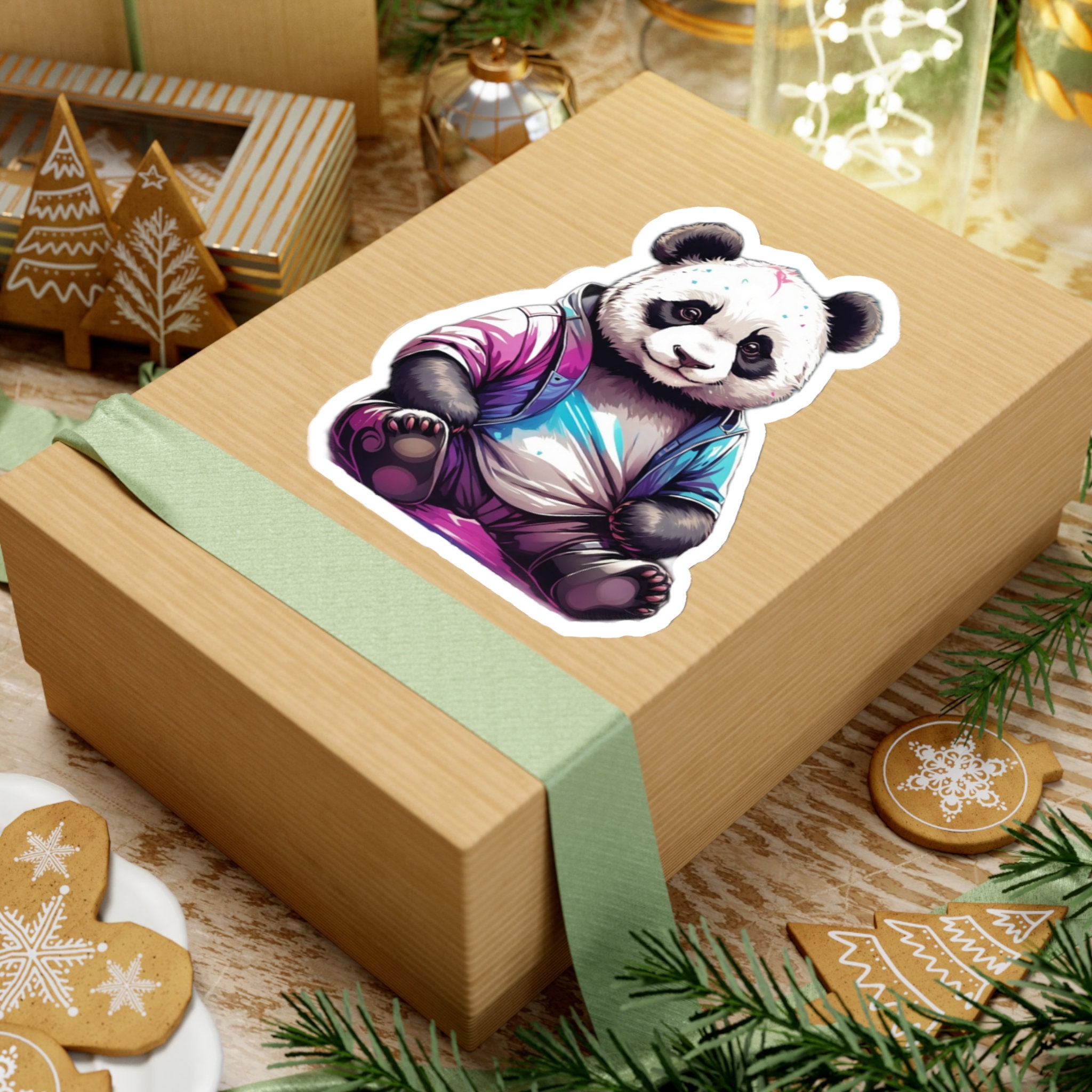 S, M, L, XL, Cute Panda Sticker Gift for Family and Friends Custom ...