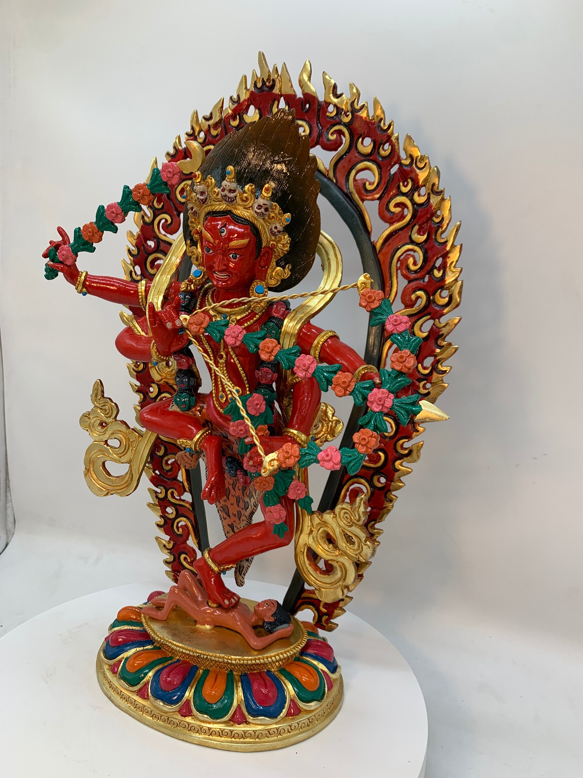 Best Quality Colorful Kurukulle Statue for Your Shrine. Kurukulle Pema ...