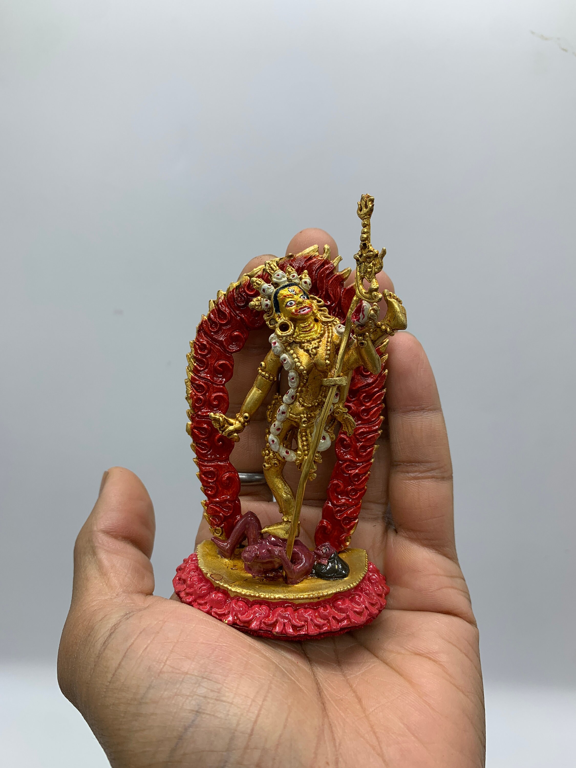 Handmade Flying Vajrayogini Statue. Wisdom Dakini. Queen of Dakinis ...